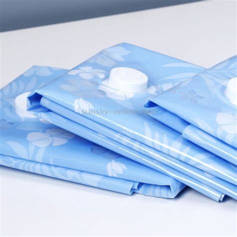 공간 절약 난초 패턴 진공 보관 가방 Thinken 퀼트 의류 진공 씰 보관 가방 크기 80 110 Cm