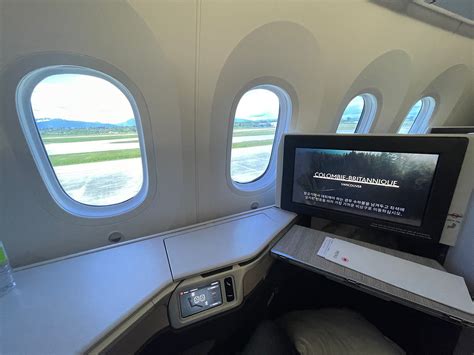 Flight Review AC Air Canada Business Class Vancouver YVR Seoul ICN