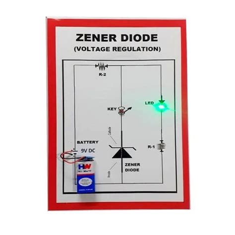 Draw The Circuit Diagram Of Zener Diode Voltage Regulator Circuit Diagram