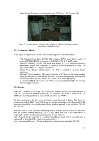 Demosaicing Of Real Low Lighting Images Using Cfa Pdf