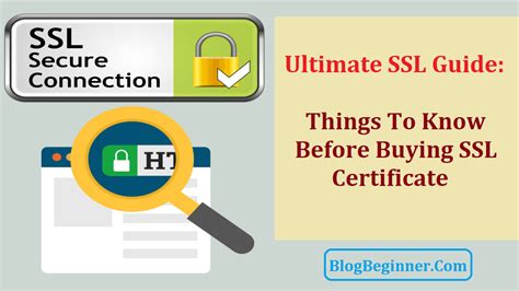 Ultimate Ssl Guide Things To Know Before Buying Ssl Certificate