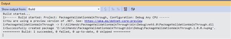 Package Validation NET Blog