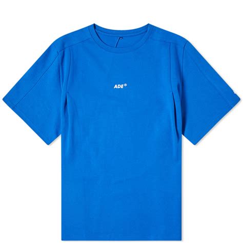 Ader Error Ade Tee Blue End Hk