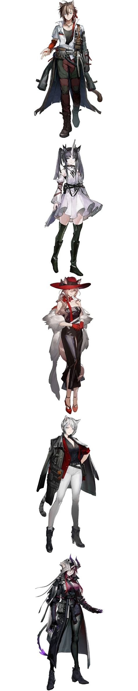 明日方舟 「破碎日冕」 剧情npc立绘 实在是太多了（ 花瓣网