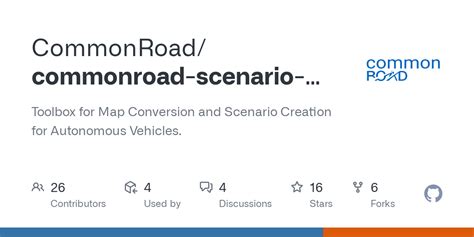 Github Commonroadcommonroad Scenario Designer Toolbox For Map Conversion And Scenario