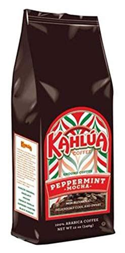 Kahlua Peppermint Mocha Flavored Ground Coffee Peppermint Mocha