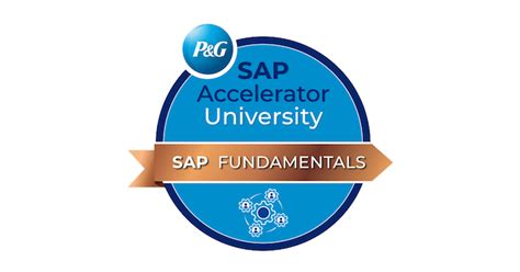 Sap Fundamentals At P G Credly