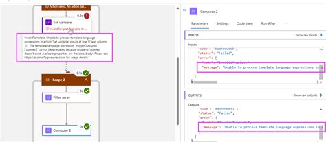 Azure Logic Apps Try Catch Specific Error Capture Does Not Work Stack Overflow