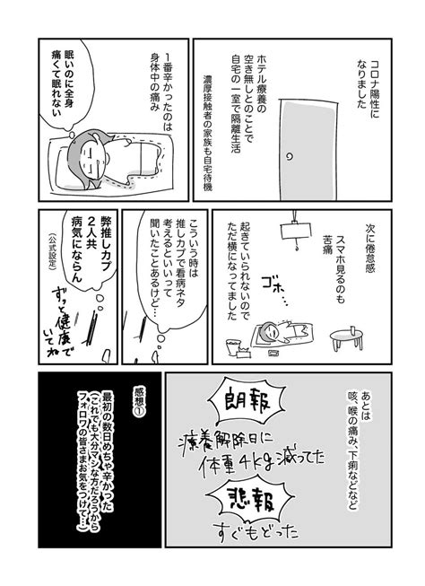 「コロナ陽性で自宅療養した日記12 役立つことは描いてありません 」ak壱乃 54スパコミ【東7 A05a】の漫画