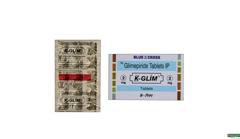 Buy K Glim 2mg 15 Tablets Online At Best Prices Wellness Forever