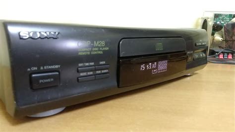 Teste Funcionamento CD Player Sony CDP M28 YouTube