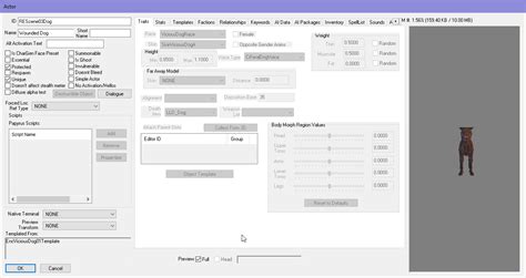 Can T Change NPC Info In Creation Kit Fallout Technical Support LoversLab