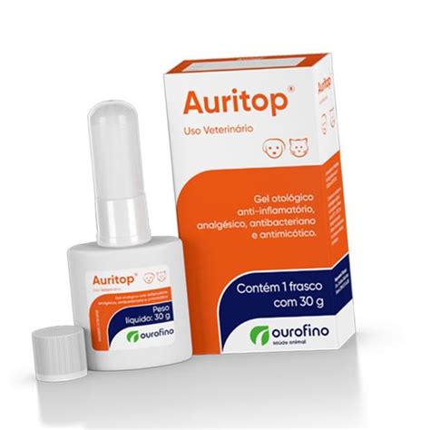 Auritop 30g - Ourofino Pet - Farmácia Pet - Magazine Luiza