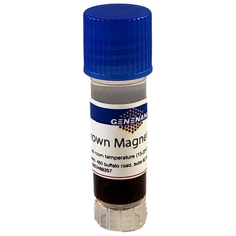 Brown Magnetic Beads Coated With Silica From Genenano Genenano