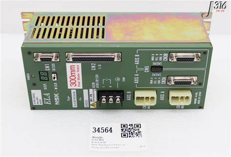 34564 Nsk Dual Axis Servo Driver 300mm Dual Blade Robot Amat 0190 25032 Ela B014cg4 04