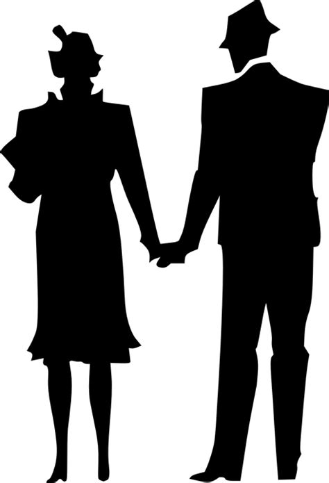 Coupler Homme Silhouette Images Vectorielles Gratuites Sur Pixabay