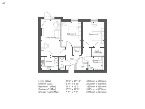 2 Bed Retirement Apartment Edgbaston Property 07 Ryland Place