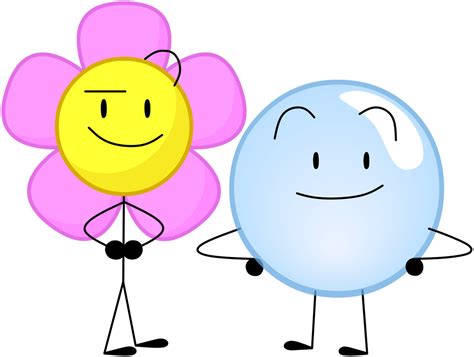 Flower And Bubble From Battle For Dream Island By Skinnybeans17 On