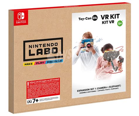 Nintendo Kit Labo Vr Set De Expansión 1 Para Switch Labo Kit Vr