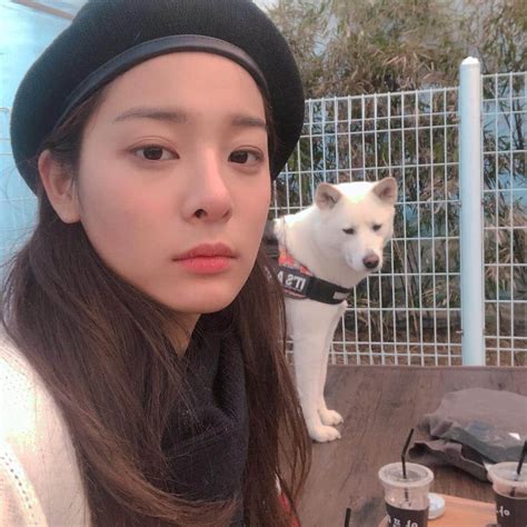 ソルイナさんのインスタグラム写真 ソルイナInstagram 너가 뚱 하면 나도 뚱 할래 같이 찍기 어려운 애랑
