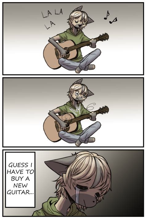 Being Too Lazy To Change Strings Be Like Art By Me R Furry