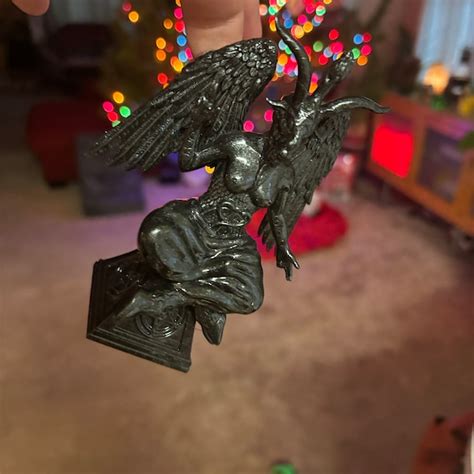 Baphomet Christmas Tree Topper 5 Tall Etsy