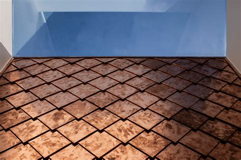 Natural Copper Shingles Parkdale House