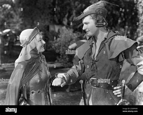 The Adventures Of Robin Hood 1938 Olivia De Havilland Black And White