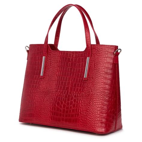 Geanta Grena Piele Amprentata Carolina