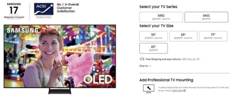 삼성전자 Lg디스플레이 패널 Oled Tv 미국 판매 개시 전자신문