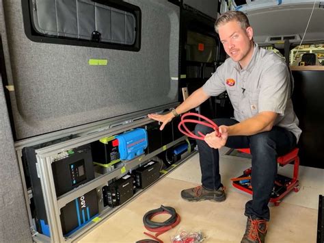 How To Build A Compact Diy Power System In Your Camper Van Build