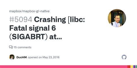 Crashing Libc Fatal Signal SIGABRT At X D Code Thread When Back Press