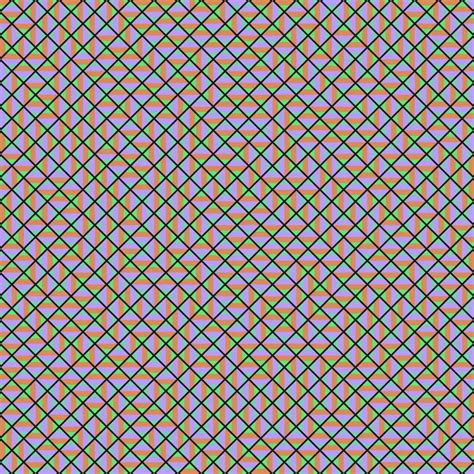 Color Rhombus Tile Tessellation Pattern Illustration Stock Vector Image