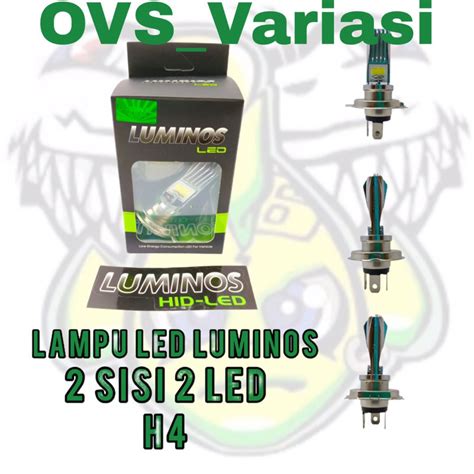 Jual Lampu Led Luminos 2sisi 2Led H4 Shopee Indonesia