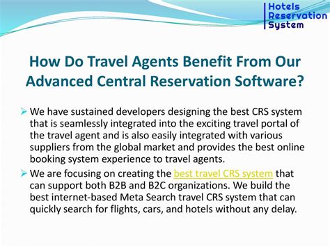 Central Reservation System Ppt Download