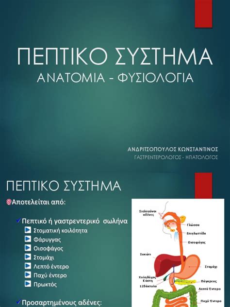 6o ΜΑΘΗΜΑ ΠΕΠΤΙΚΟ ΣΥΣΤΗΜΑ ΑΝΑΤΟΜΙΑ ΦΥΣΙΟΛΟΓΙΑ Α 6ΜΗΝΟ Pdf