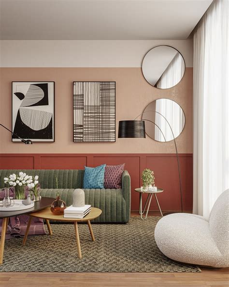 미드센츄리 모던 스타일 공식 Usmhaller 모듈가구 타임리스 디자인 명품조명 컬러풀 액자 우드 앤 벽지 페인트 색상 네이버 블로그