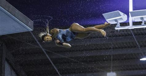 Diver Saylor Hawkins Continues To Develop Role In North Texas The American Athletic Conference