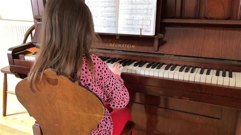 Sophia Plays Her Piano Youtube
