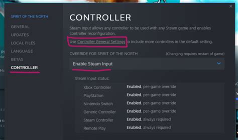 How To Remove The Controller Rumble Feature In Spirit Of The North