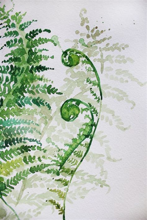 Pin De Tamara K En Watercolors Arboles Con Acuarela Arte De