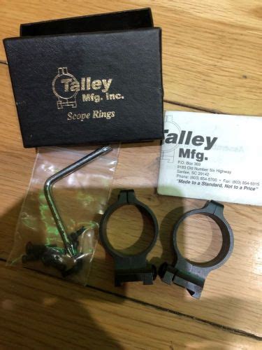 Talley Scope Rings Gun Accessories The Hunting Life