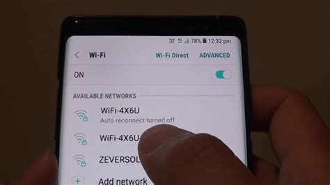 Samsung Galaxy Note 8 How To Enable Disable Wifi Auto Reconnect