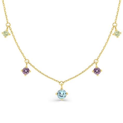 Collares De Oro Para Mujer Blanco U Amarillo Oro Puro Oro Vivo