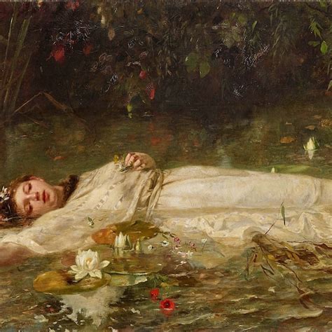 The Ophelia Poster Etsy