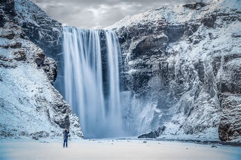 Papel De Parede 3159x2106 Px ártico Natureza Skogafoss Cascata