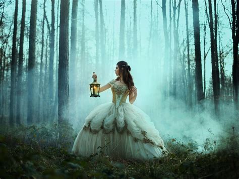 Forest Girl Wallpapers 4k Hd Forest Girl Backgrounds On Wallpaperbat