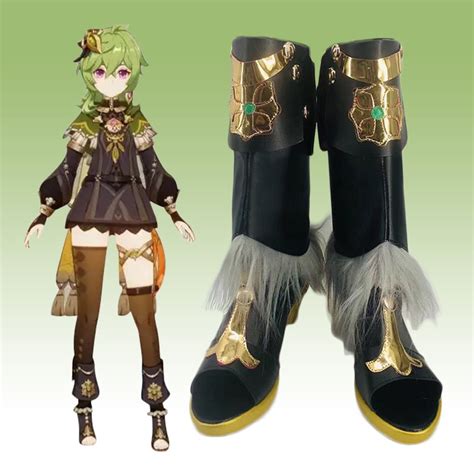 可免費加急 原神柯萊cos鞋cosplay漫展二次元動漫展演出鞋子 免運補貼 蝦皮購物