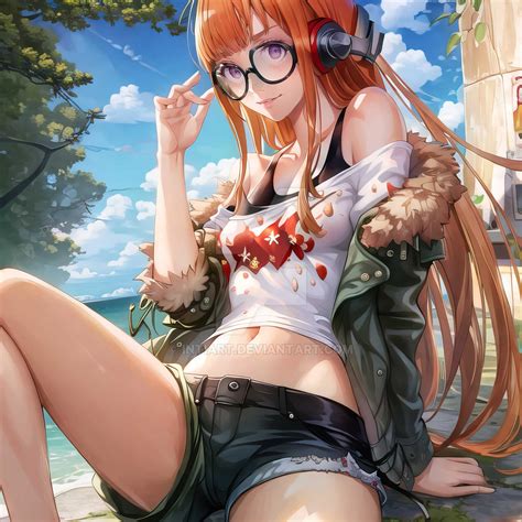 Futaba Sakura Persona 5 By Intiart On Deviantart
