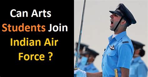 Can Arts Student Join Indian Air Force Airforce Coaching